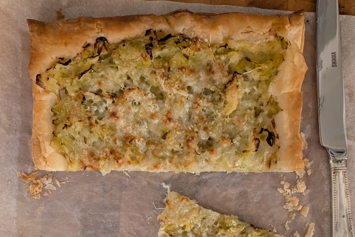 Leek and Parmesan Tart – Candlemakers House